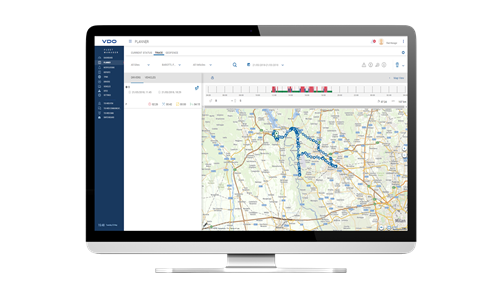 VDO Fleet Tachograph Live Services - Suivi de flotte en temps réel